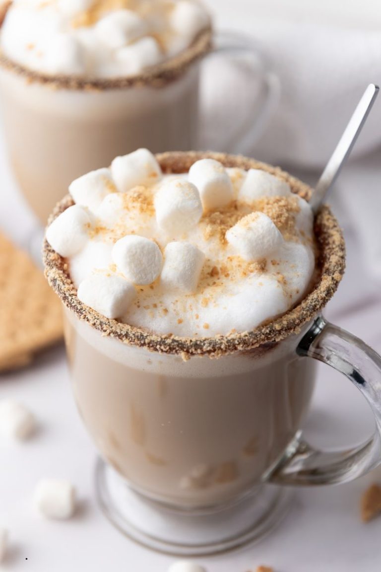 Smores Latte Recipe - Me Want Marshmallow